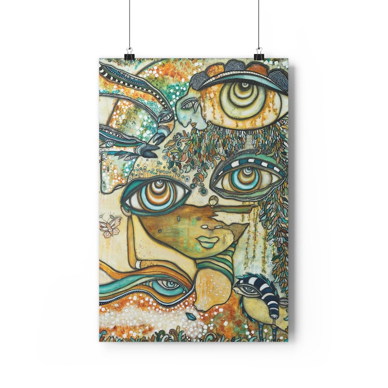 Big Eye Painting - Etsy