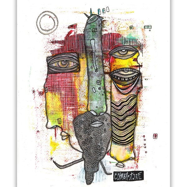 Art Brut Paintings - Etsy