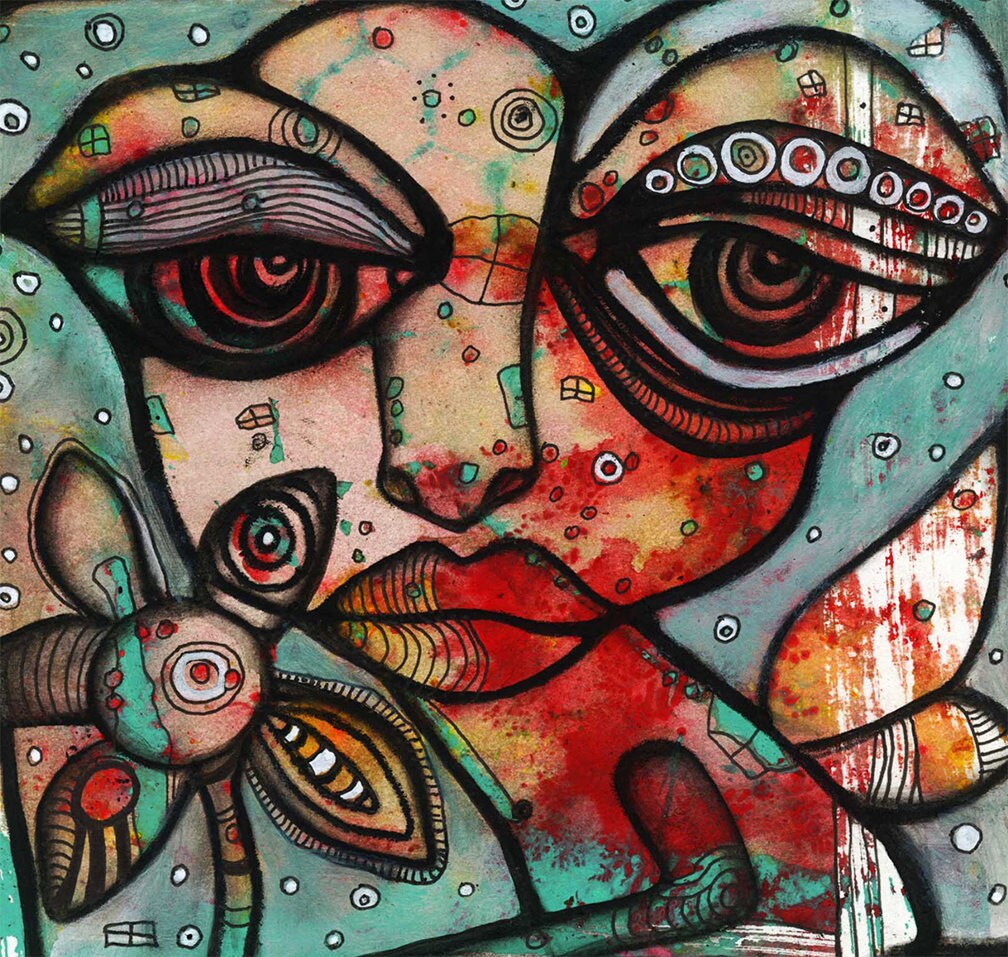 Fairy Fleece Blanket Abstract Fairies Angel Art Mixed Media - Etsy