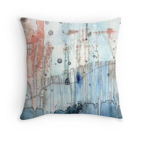 Abstract Pillow - Etsy