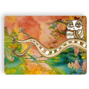 Colorful OWL NOTE CARD Gift Set Abstract Owl Artwork - Etsy