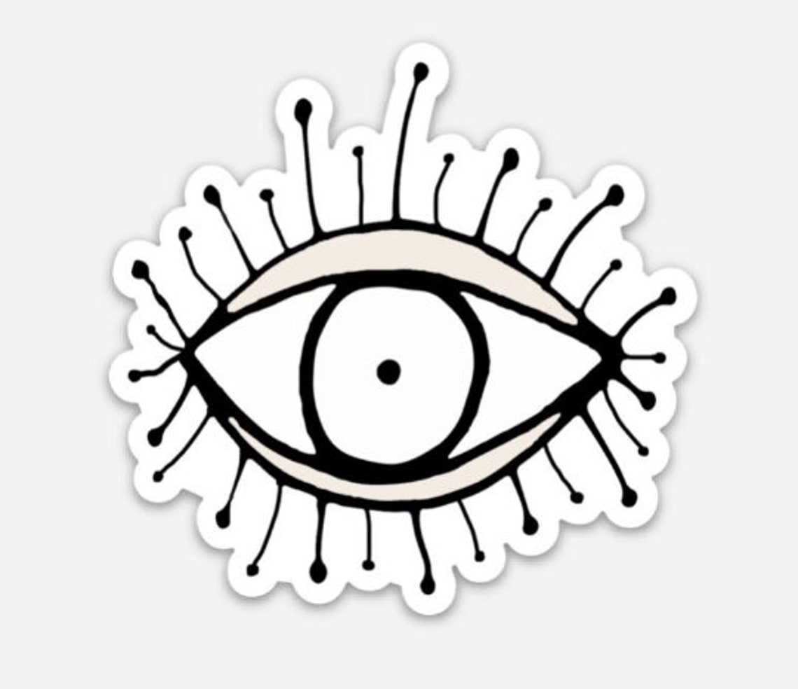 Collectable Artist 3 Pack Vinyl Eye Stickers Artist Designed - Etsy