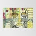 Funky Psychedelic Face Carpet Area Throw Rug Artist Abstract Colorful ...
