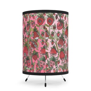 Tripod Lamps Strawberry Shortcake Artwork Fun Designer Fruit ...
