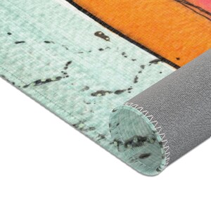 Maximalist Area Rugs Weird Colorful Art Carpet Accent Area Throw Rug ...