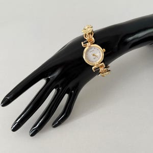 Handmade Vintage Gold Watch Bracelet,elegant Tiger Eye Clock Bracelet ...