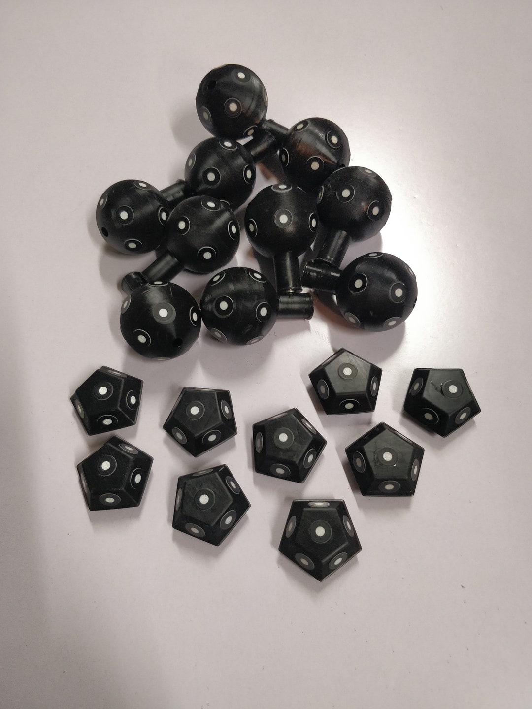 Magnetic and Reusable 3D Scan Markers 10pcs Spherical and 10pcs ...