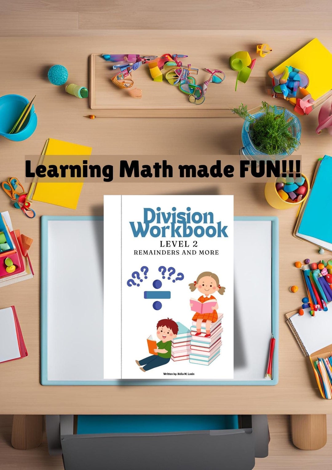 Printable Division, Remainders and Intro to Long Division Workbook and ...