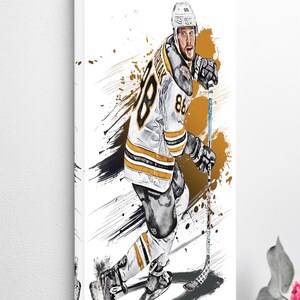 David Pastrnak Poster Boston Bruins Wall Art Print Hockey Sports Poster ...