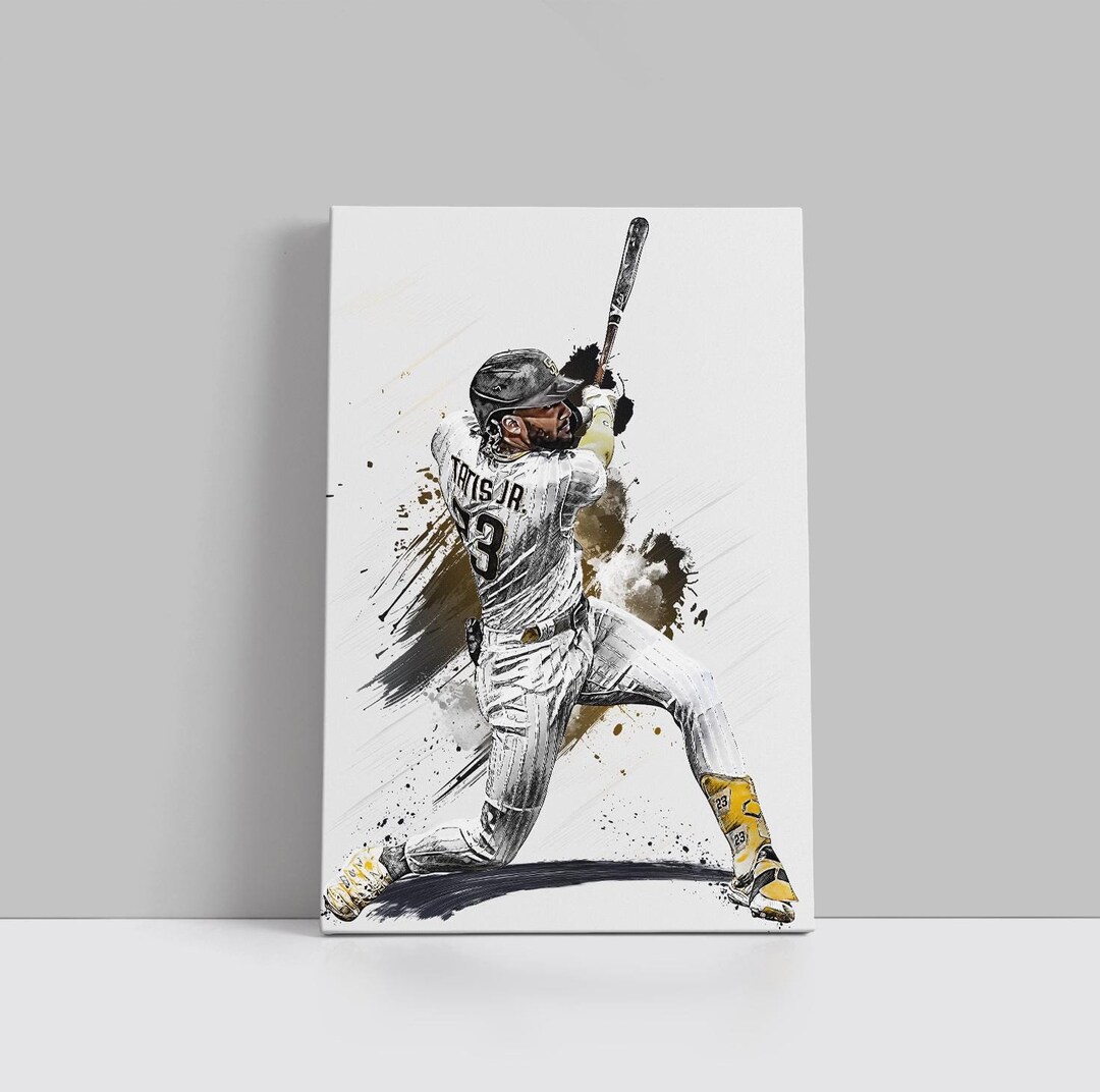 Fernando Tatis Jr. Poster, San Diego Padres Wall Art Print, Baseball ...