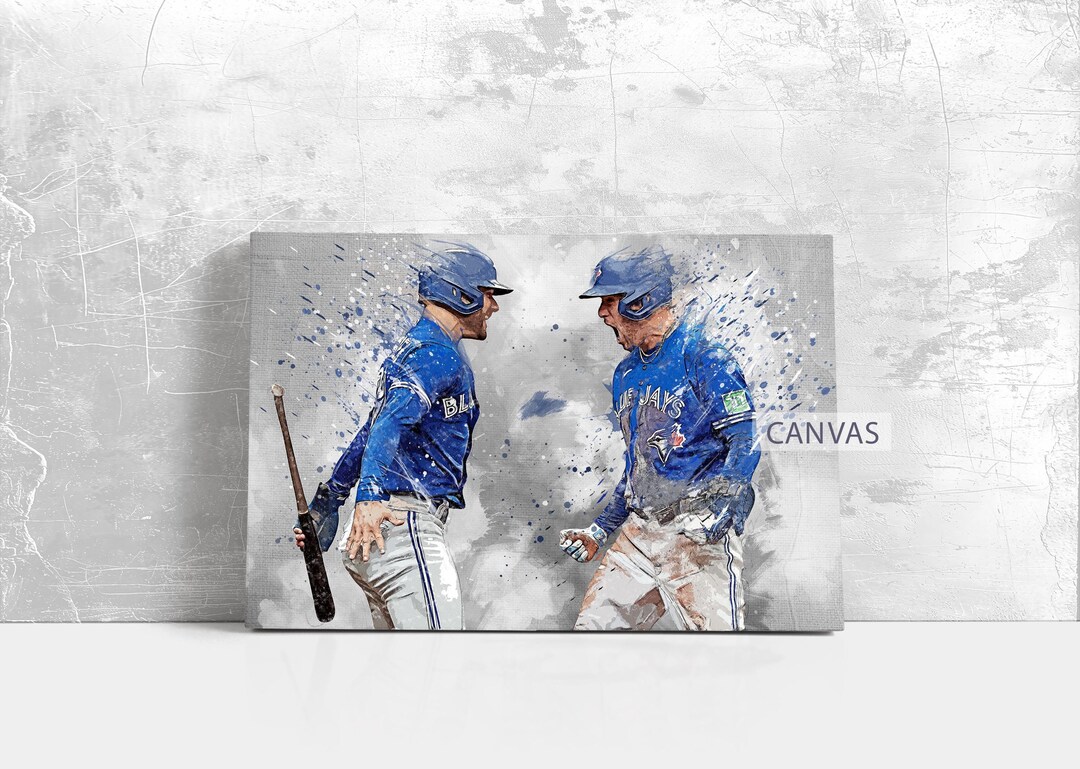 George Springer Poster Toronto Blue Jays Wall Art Print Baseball ...