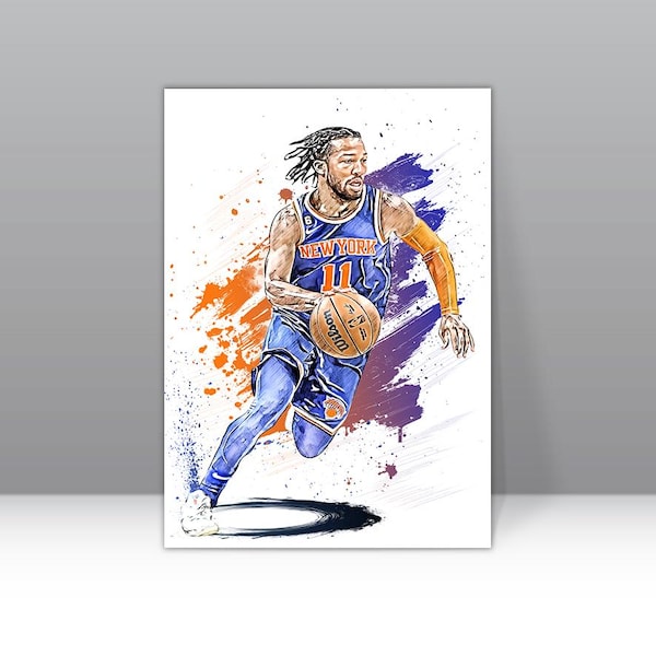 Jalen Brunson Framed Poster - Etsy