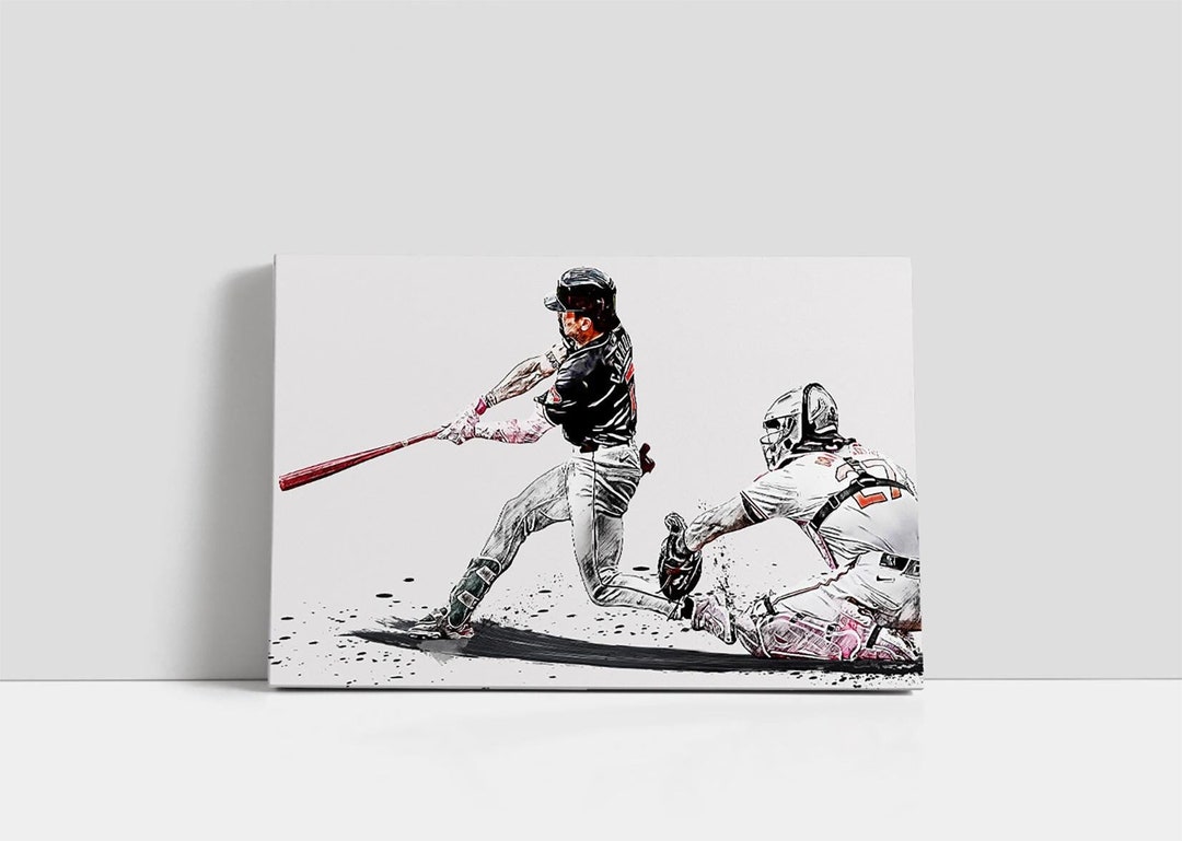Corbin Carroll Poster, Arizona Diamondbacks Wall Art Print, Baseball ...