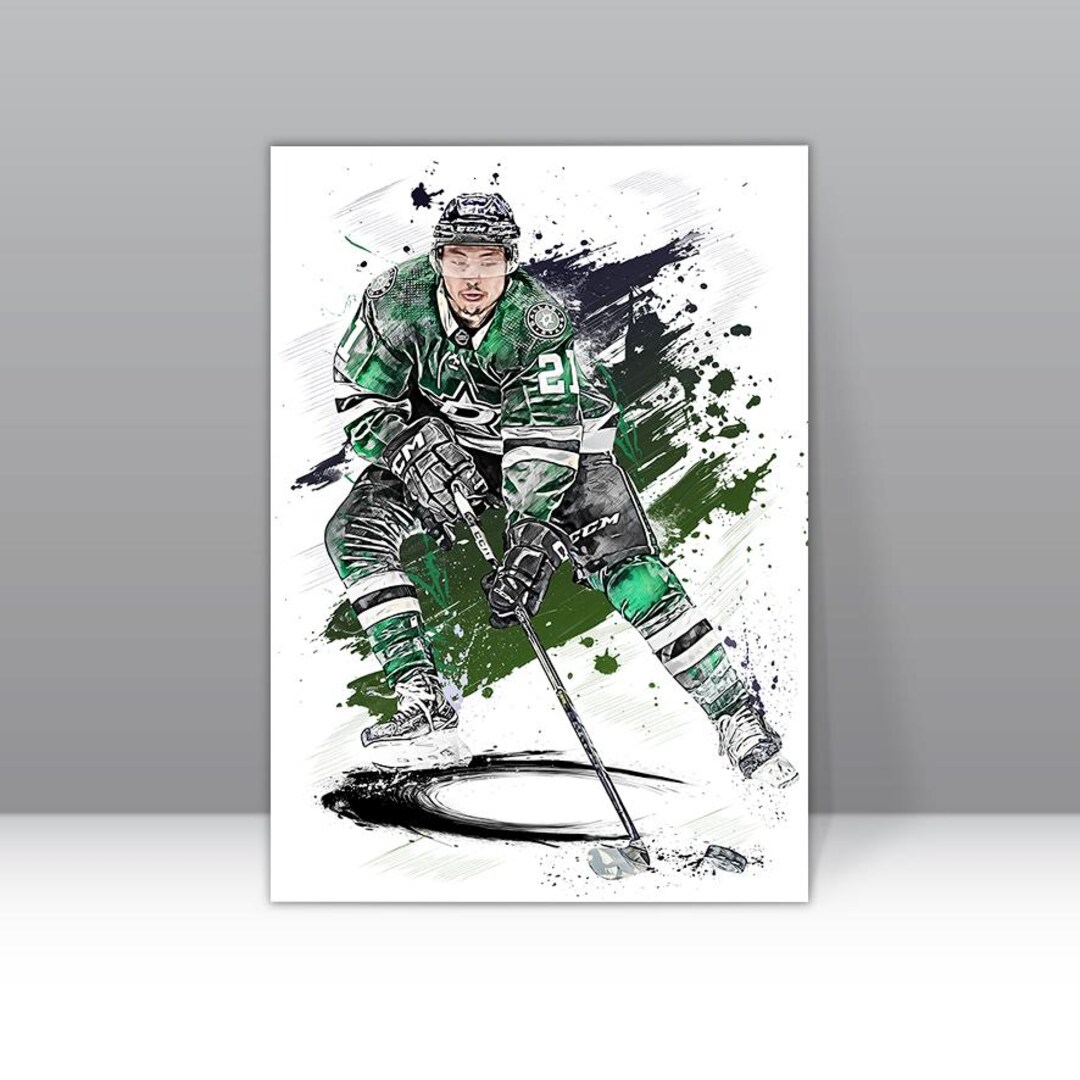 Jason Robertson Poster Dallas Stars Wall Art Print Hockey Sports Poster ...