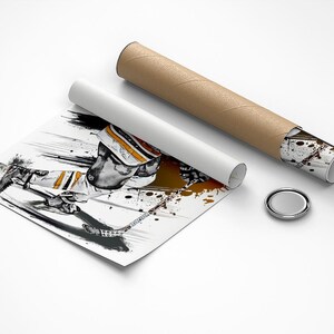 David Pastrnak Poster Boston Bruins Wall Art Print Hockey Sports Poster ...