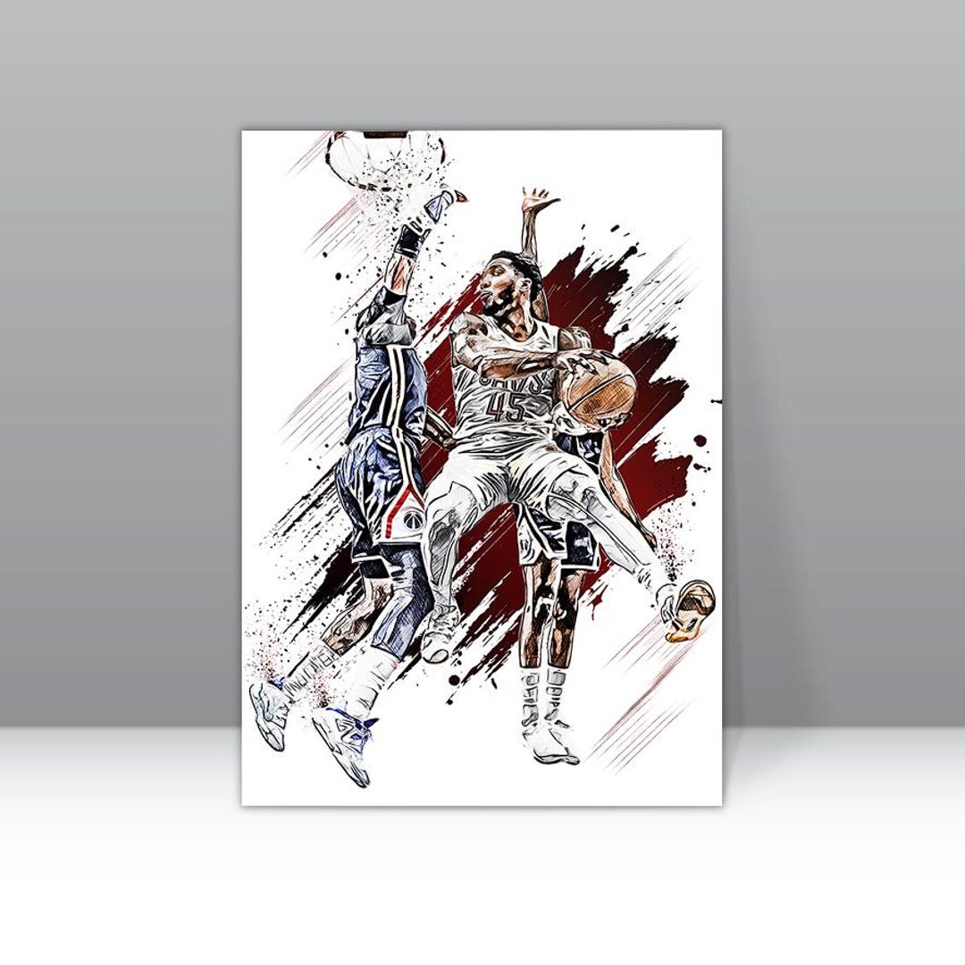 Donovan Mitchell Poster Cleveland Cavaliers Wall Art Print Basketball ...