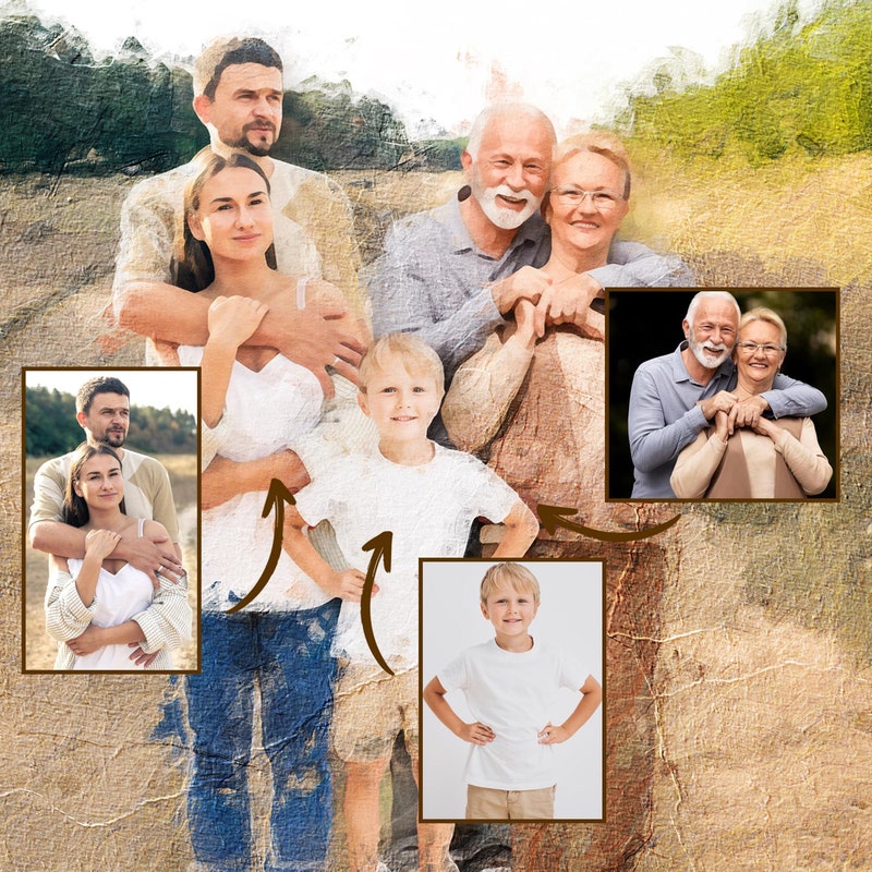 Custom Photographs Combined - Etsy