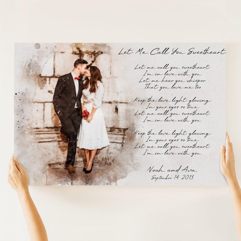 Wedding Lyrics - Etsy