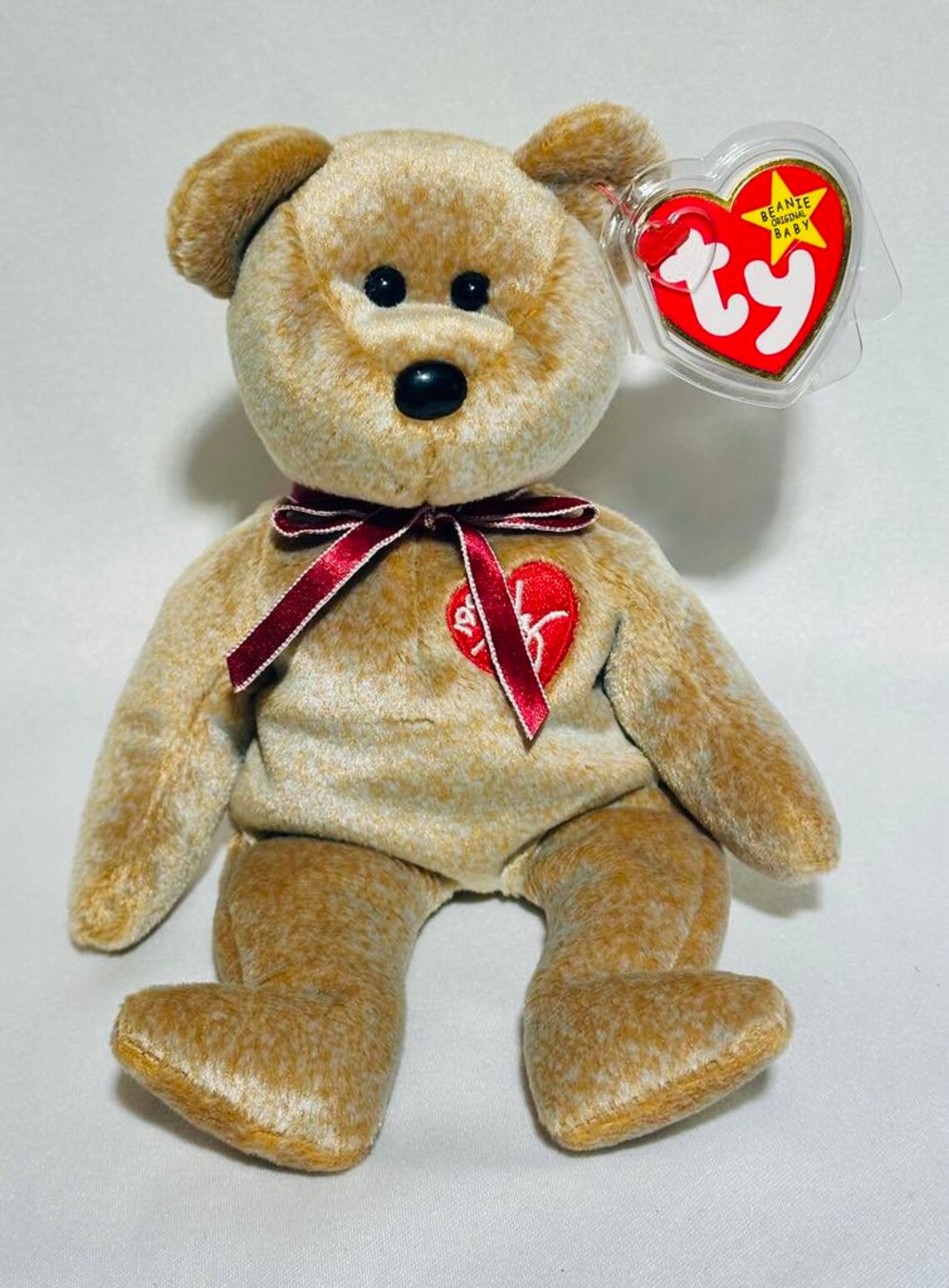 1999 Signature Bear Beanie Baby - Etsy