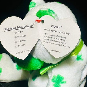 Clover Beanie Baby - Etsy