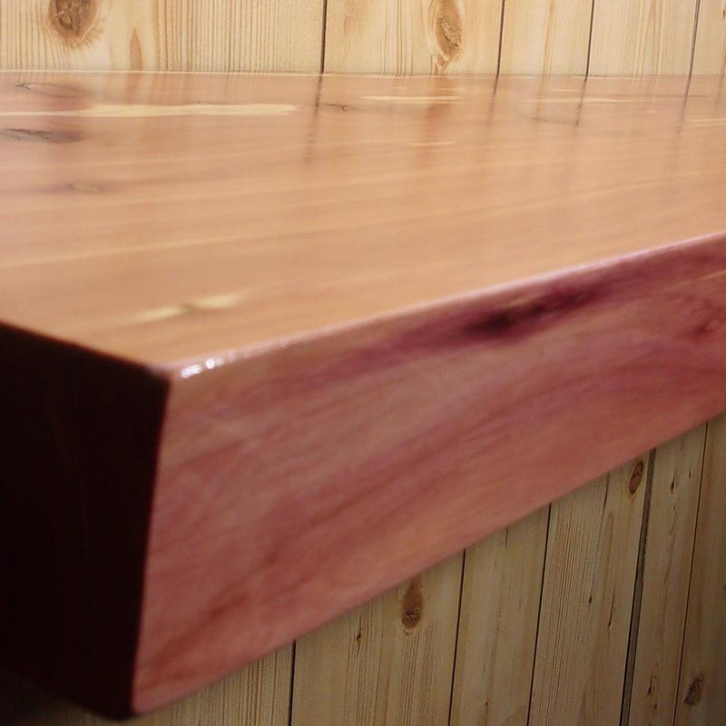 Cedar Floating Shelf - Etsy