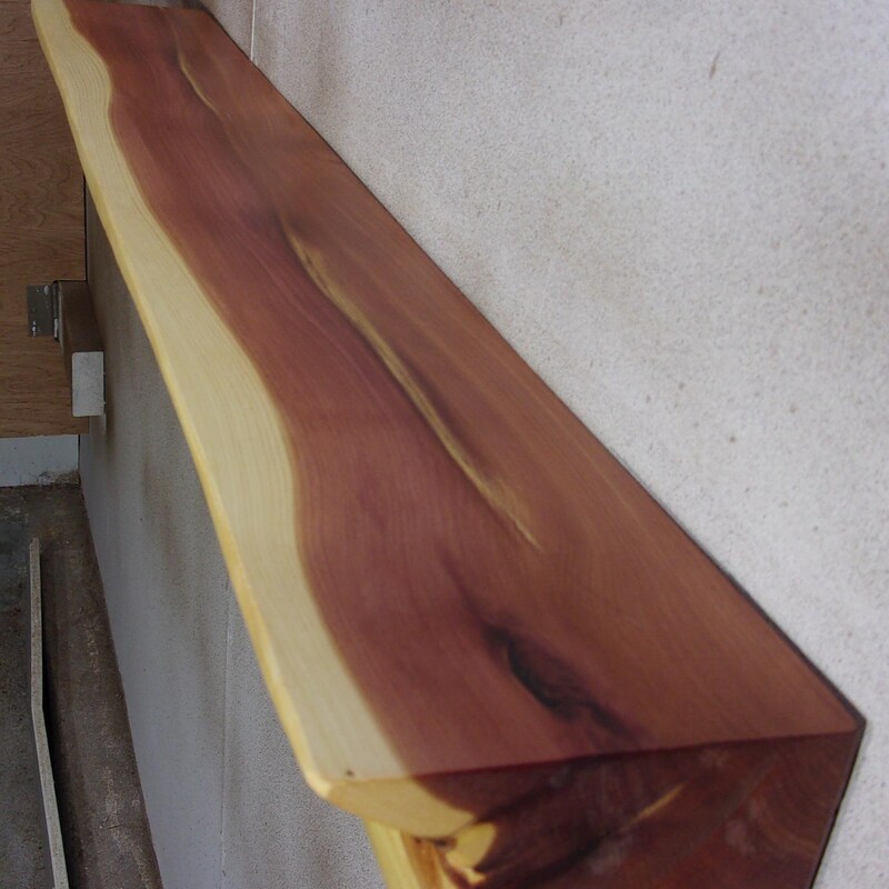 Cedar Floating Shelf - Etsy