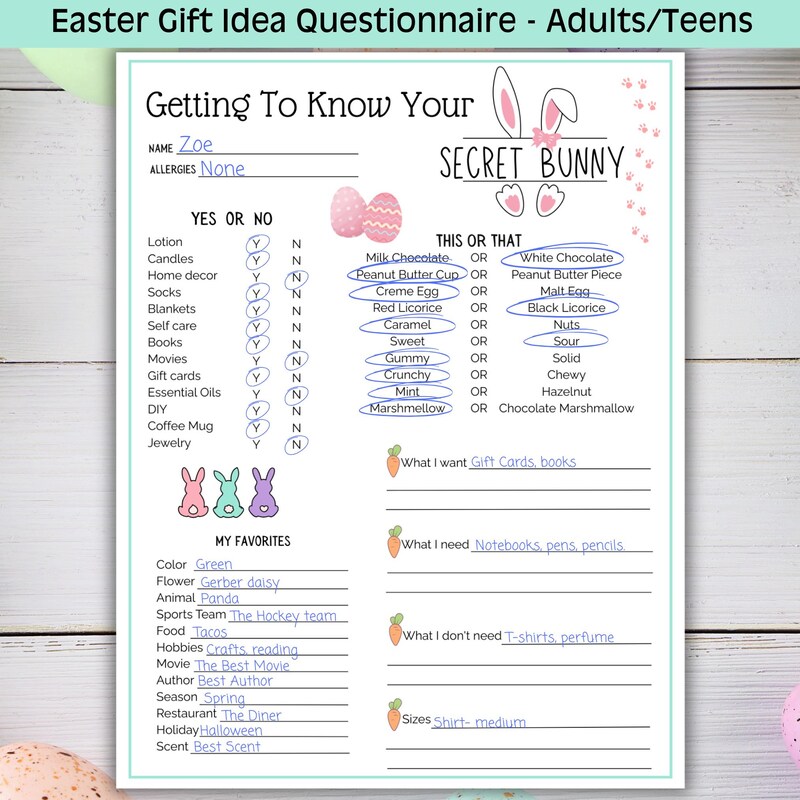 Secret Bunny Gift Exchange - 60+ Gift Ideas for 2026