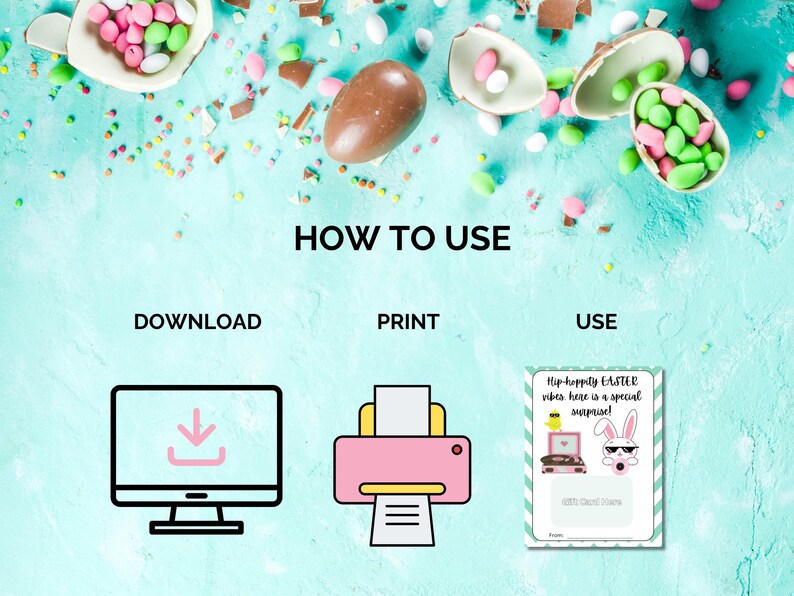 Easter Gift Card Holder Printable, Gift Card Holder Template, Basket ...