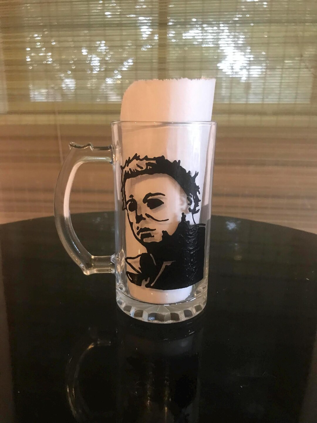 Mike Myers Hand Painted Beer Mug - Etsy