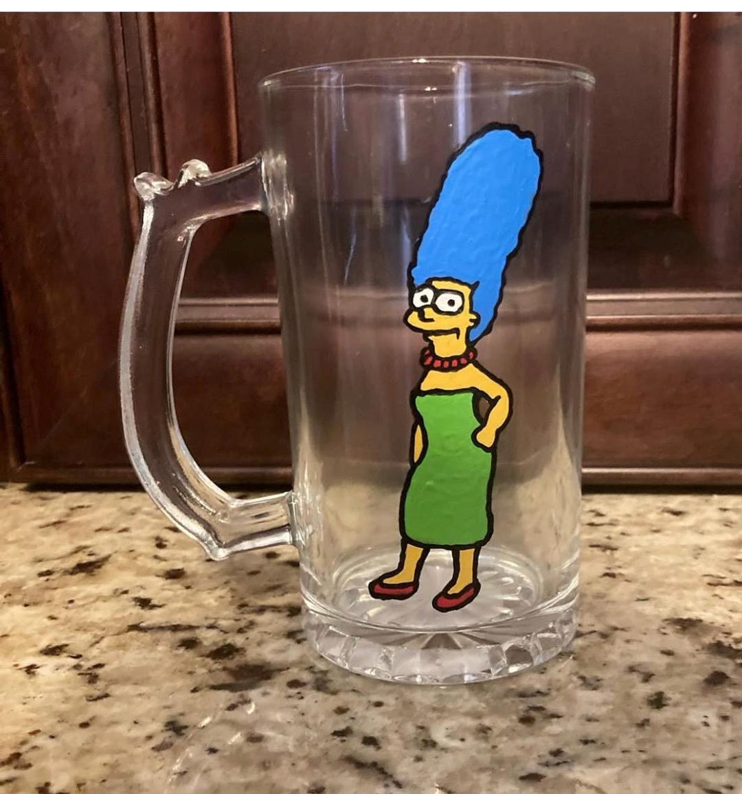 Marge Hand Painted Beer Mug - Etsy
