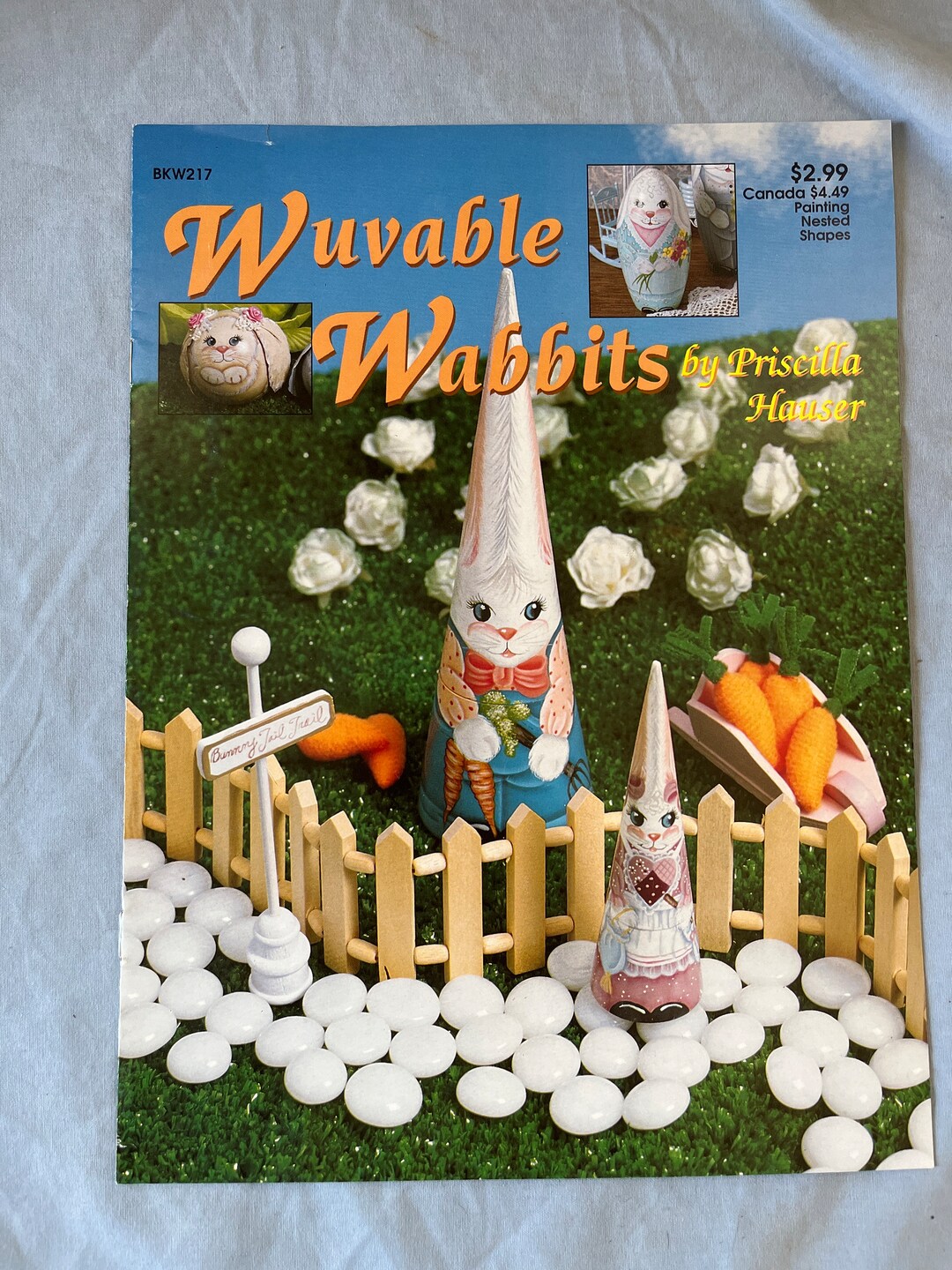 Three Tole Painting Books for Spring, Wuvable Wabbits and Decorative ...