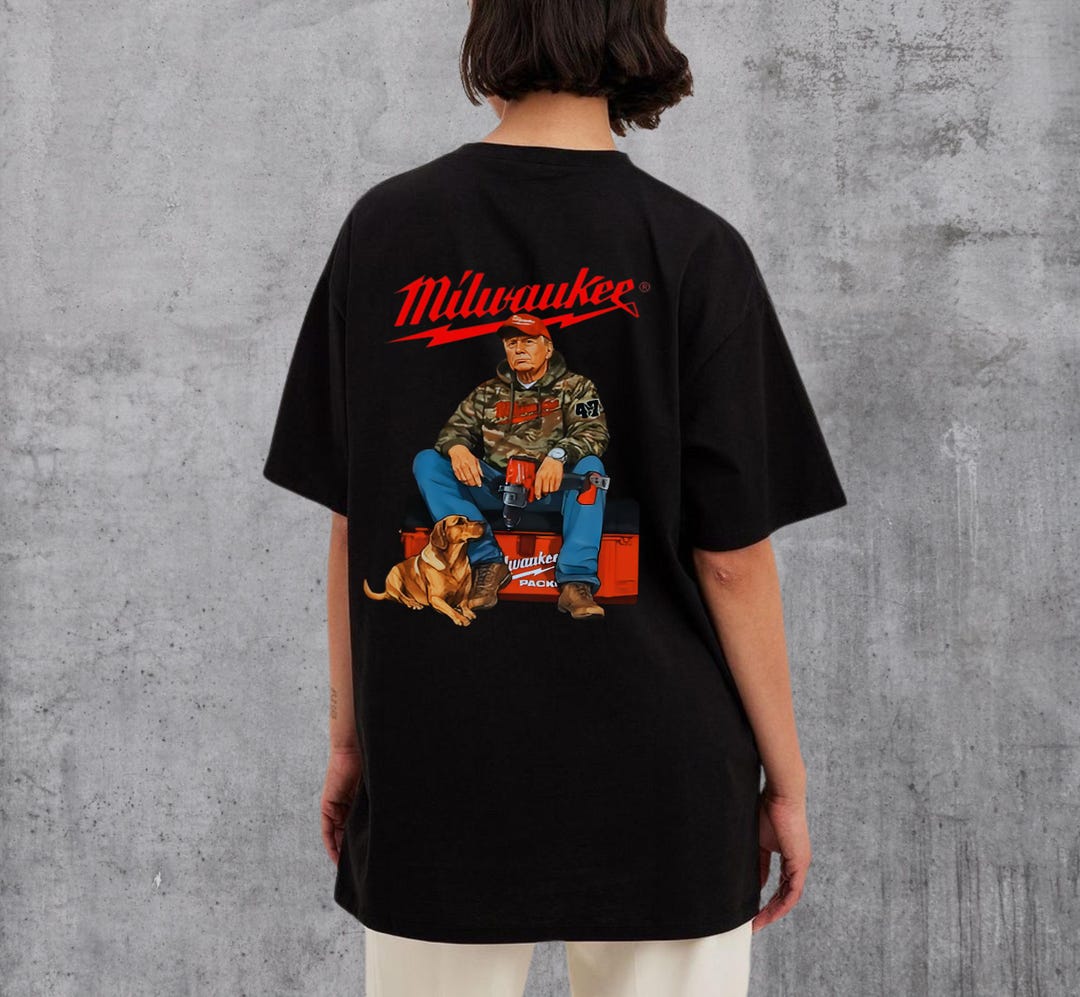 Trump Milwaukee Shirt, Funny Trump Tool Shirt, Blue Collar Trump Tee ...