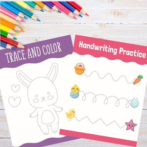 Preschool Line Tracing Worksheets, Homeschool Busy Book, Lines Trace ...