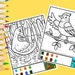 Coloring Pages by Number, 25 Digital Coloring Pages, Book for Kids ...