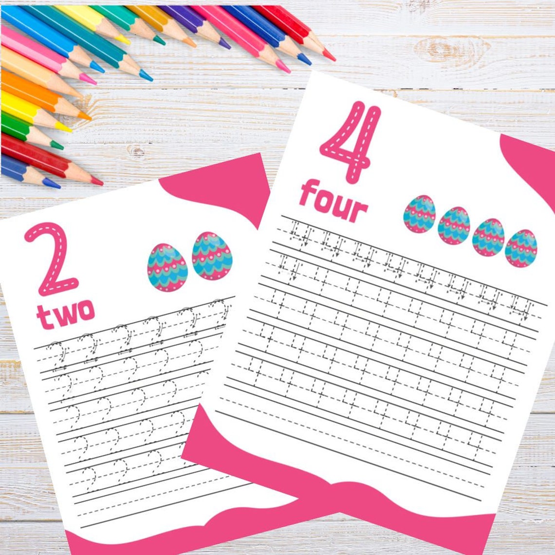Back to School Worksheet, Preschool Number Tracing Worksheets, Lines ...