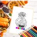 Thanksgiving Coloring Pages by Number, 30 Printable Thanksgiving Pages ...