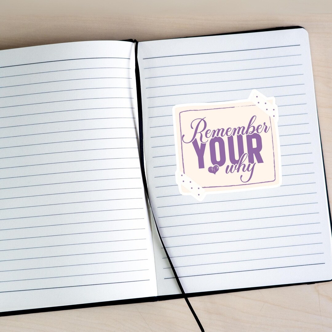 Motivational Sticker Vision Board for High Achiever Friend Reminder ...