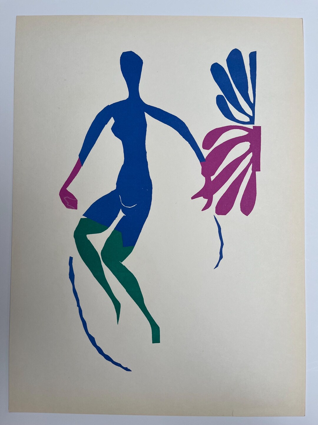 Verve Matisse Lithograph (1958) After Blue Nude With Green Stockings ...