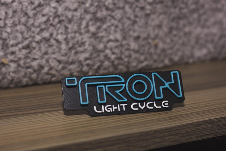 Tron Legacy Light Cycle Single or Double Baton Stand - Etsy