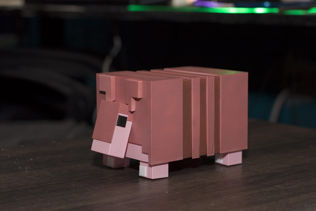 Minecraft Armadillo Figuring - Etsy