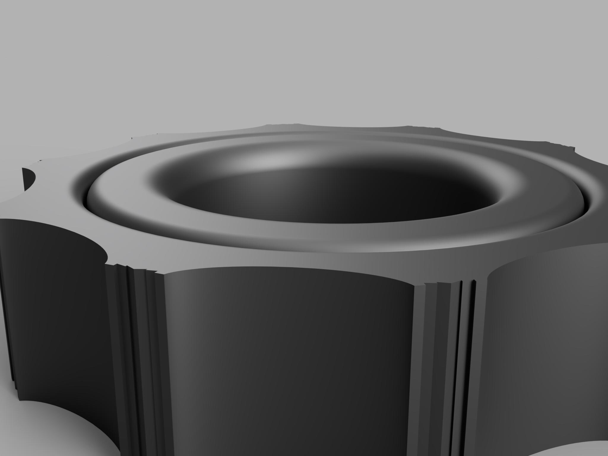 3D Model of a Spinner Ring Printable STL File Unique Fidget Ring Design ...