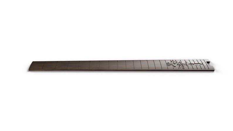 Guitar Fretboard Overlay (asian Style Engraving) - Etsy