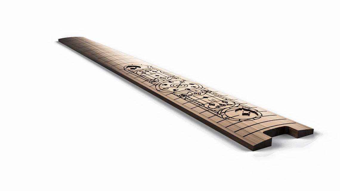 Guitar Fretboard Inlay Cover (mystic Pattern) - Etsy