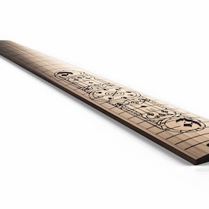 Guitar Fretboard Inlay Cover (mystic Pattern) - Etsy