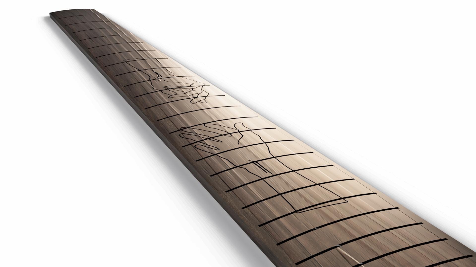 Guitar Fretboard Inlay Cover (hands Design) – CNC, 3D Print, Laser ...