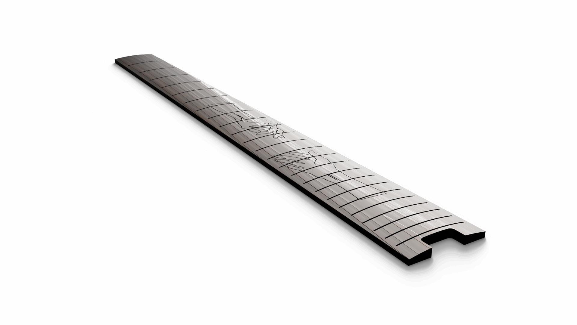 Guitar Fretboard Inlay Cover (hands Design) – CNC, 3D Print, Laser ...