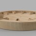3D Clock Model for CNC or 3D Printing | Custom Wooden Clock Design ...