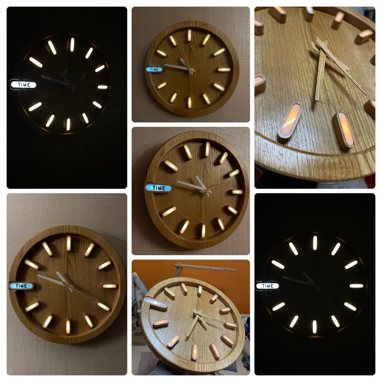 3D Clock Model for CNC or 3D Printing | Custom Wooden Clock Design ...
