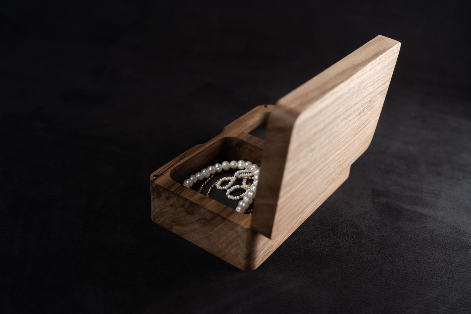 3D Printed Jewelry Box STL File: Two-compartment Organizer (digital ...