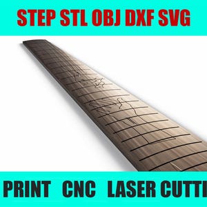 Guitar Fretboard Inlay Cover (hands Design) – CNC, 3D Print, Laser ...